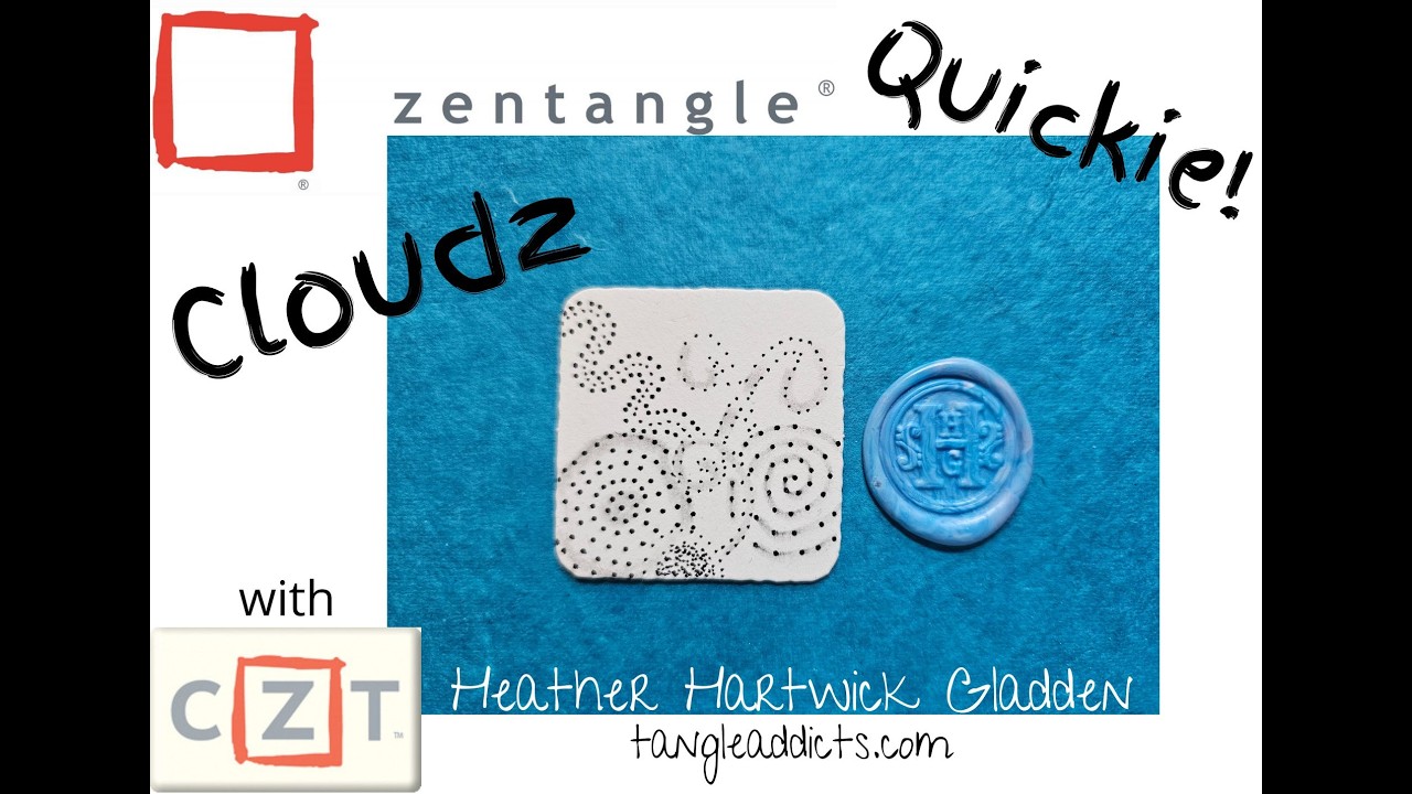 Cloudz | Zentangle® Quickie