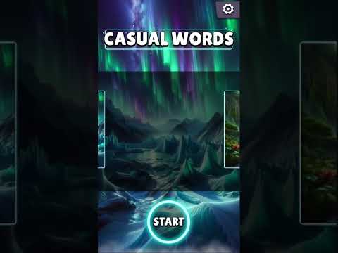 Casual Words: Puzzle word game #gaming #wordpuzzle #wordpuzzlegame #games #casual #wordgames