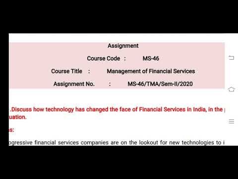 MS 46 Ignou Solved Assignment 2020-21