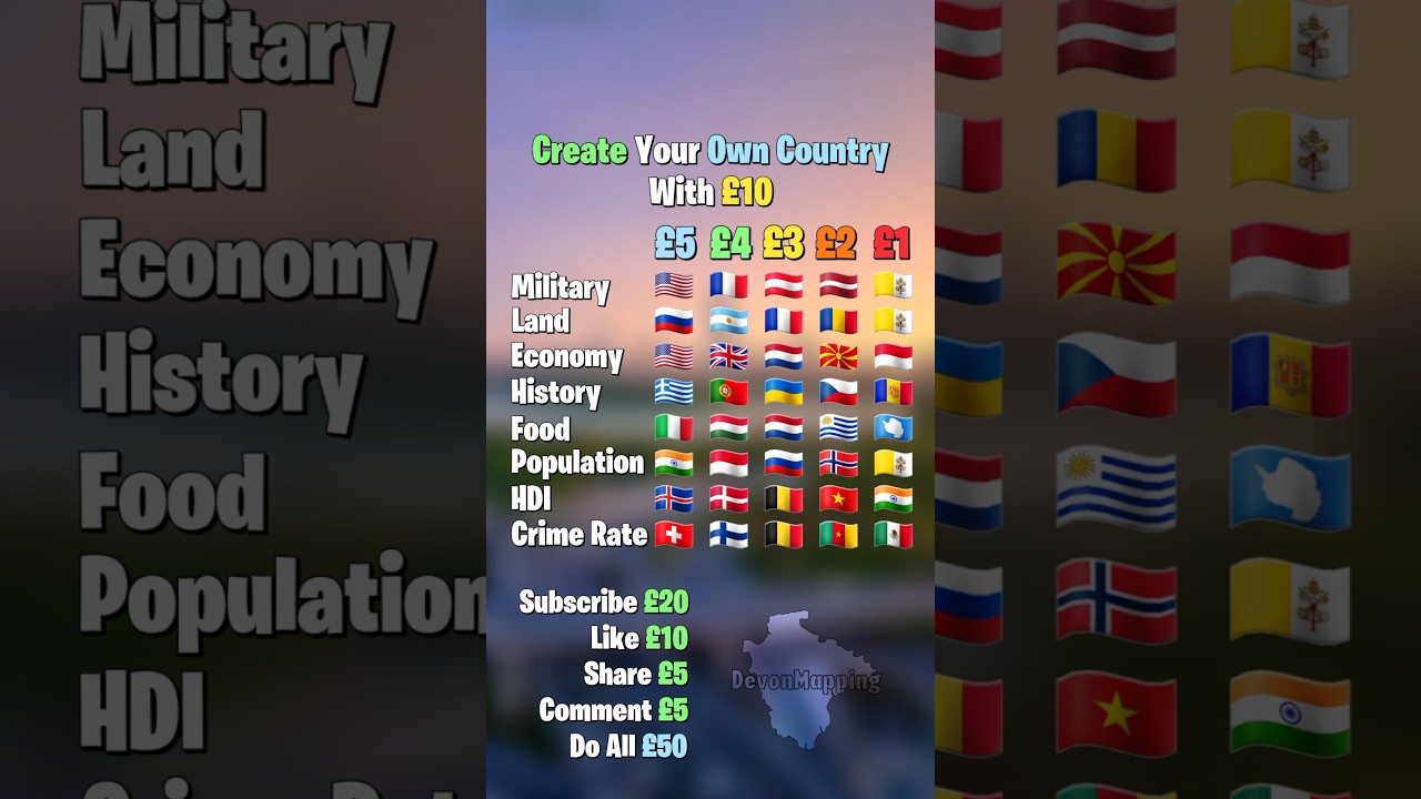 Create Your Own Country #map #mapper #mapping #geography #history