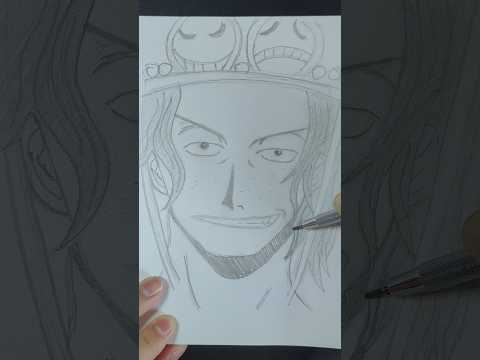 drawing portgas d. ace #drawing #anime #art #onepiece #sketch