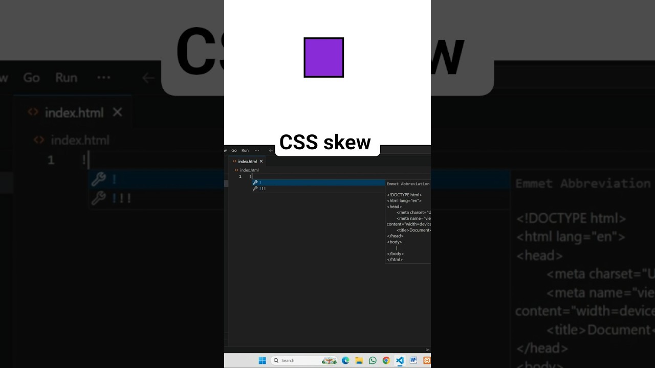 CSS Transform Skew Explained | Code Skillzz
