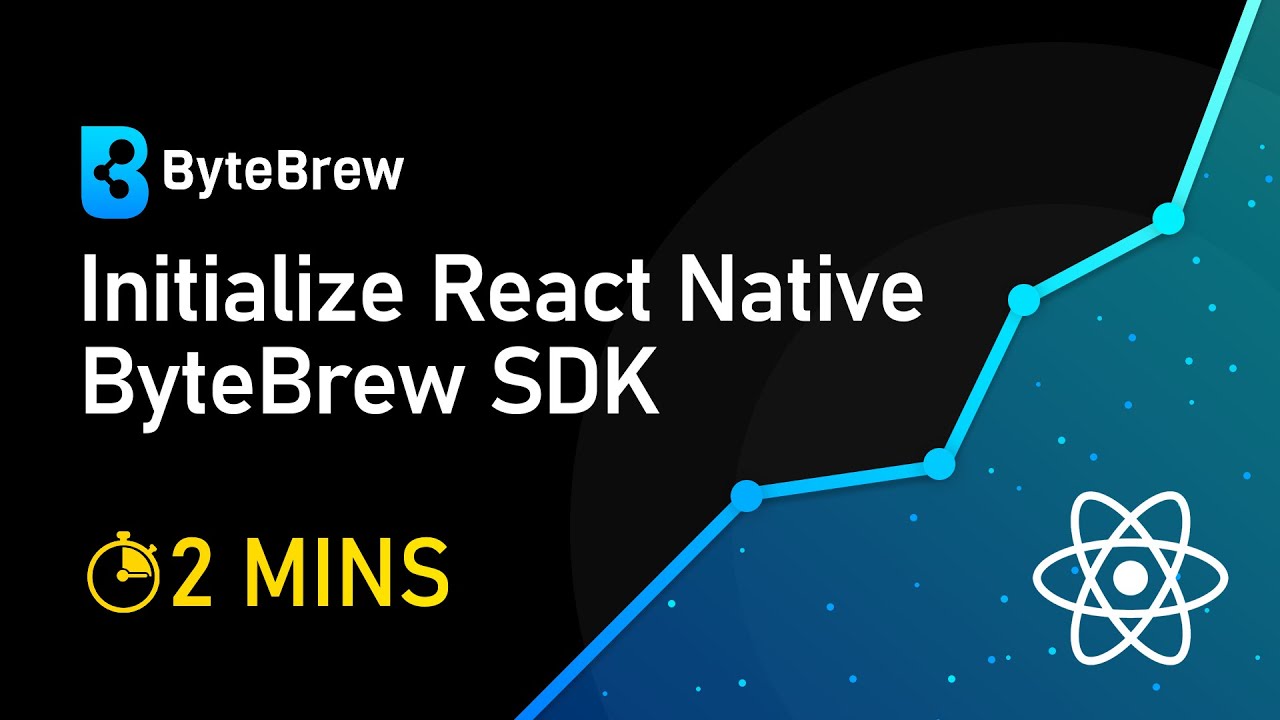 How to initialize ByteBrew SDK in your React Native App in 2 Minutes!