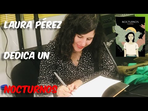 Laura Pérez dedica un Nocturnos en la Librería Joker de Bilbao 2025.