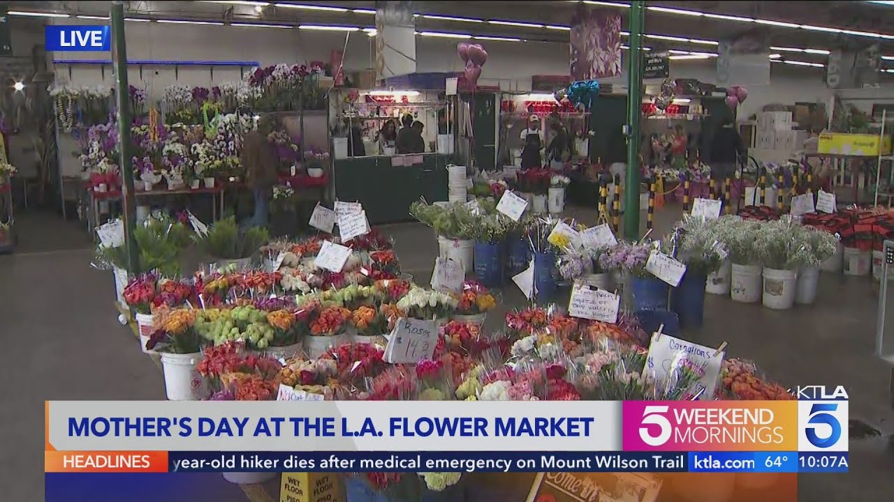 The Original L.A. Flower Market: Where else would Angelenos grab a Mother’s Day bouquet? 