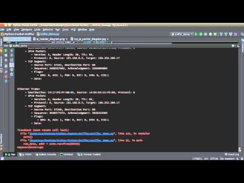 Learn Python Network Packet Sniffer Tutorial 7 Running the Program - Mind Luster