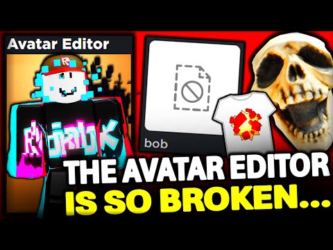 Roblox's avatar editor has been broken for way too long... (Missing Accessories/Bundles And Errors)
