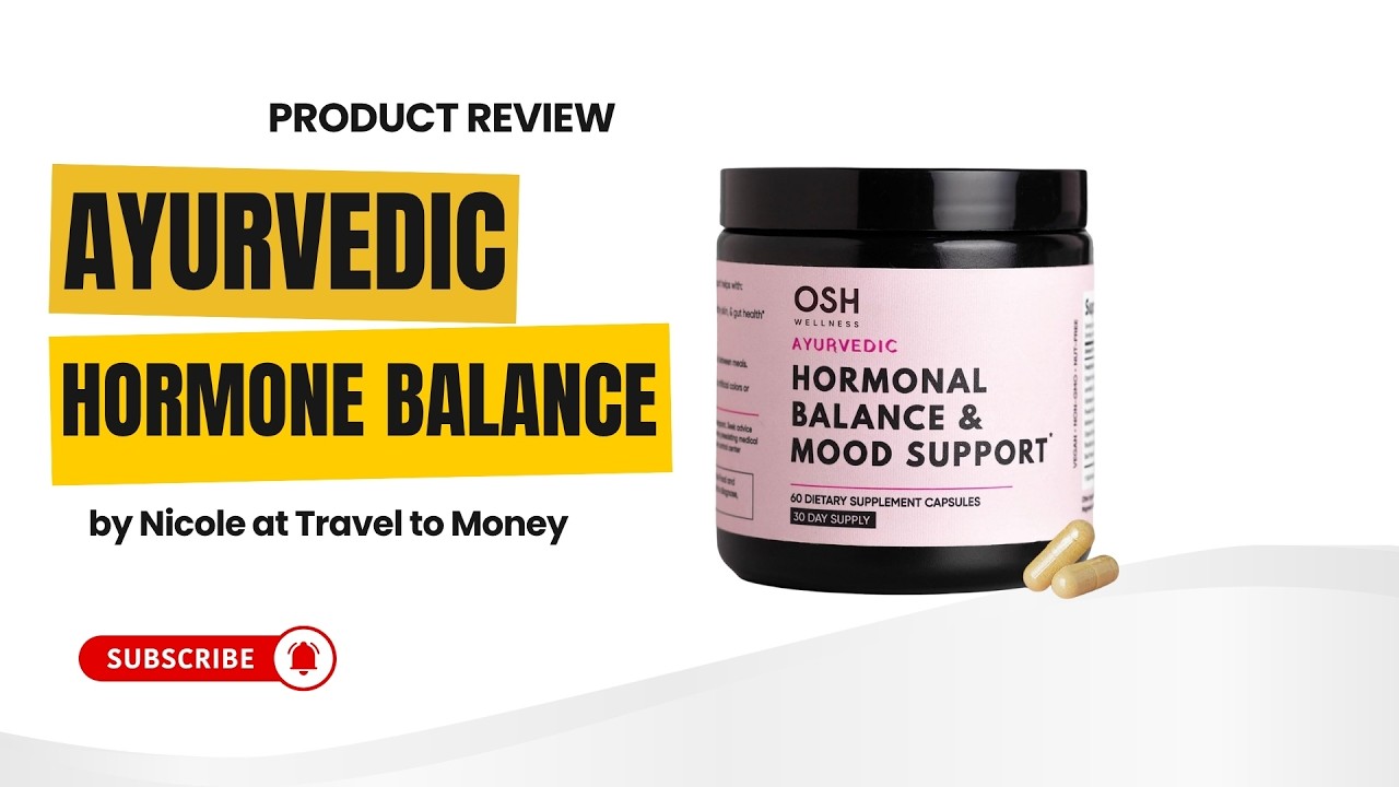 OSH Wellness Hormone Supplement for Women Review #hormonehealth