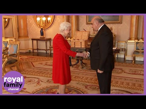 The Queen Greets Maltese President George Vella at Buckingham Palace