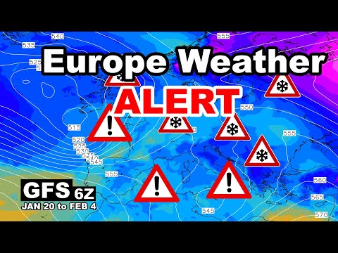 Europe Weather Alert: Major Storms, Extreme rainfall and Snowfall [ GFS ...