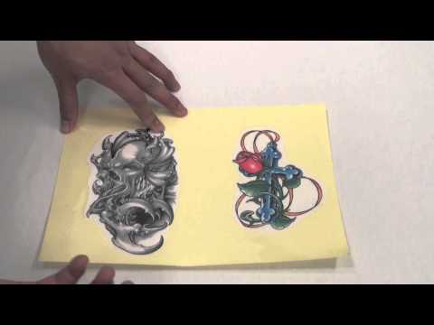 The Tattoo TryOut Paper System