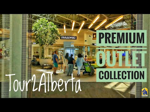 Premium Outlet Collection | Edmonton International Airport | YEG | Leduc, Alberta CANADA【4K】