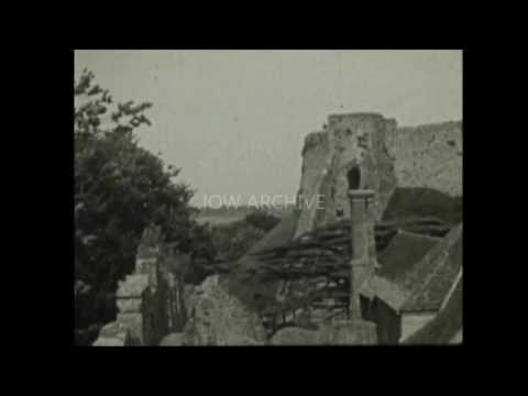 📽 july 1932 - carisbrooke castle - cine film - isle of wight