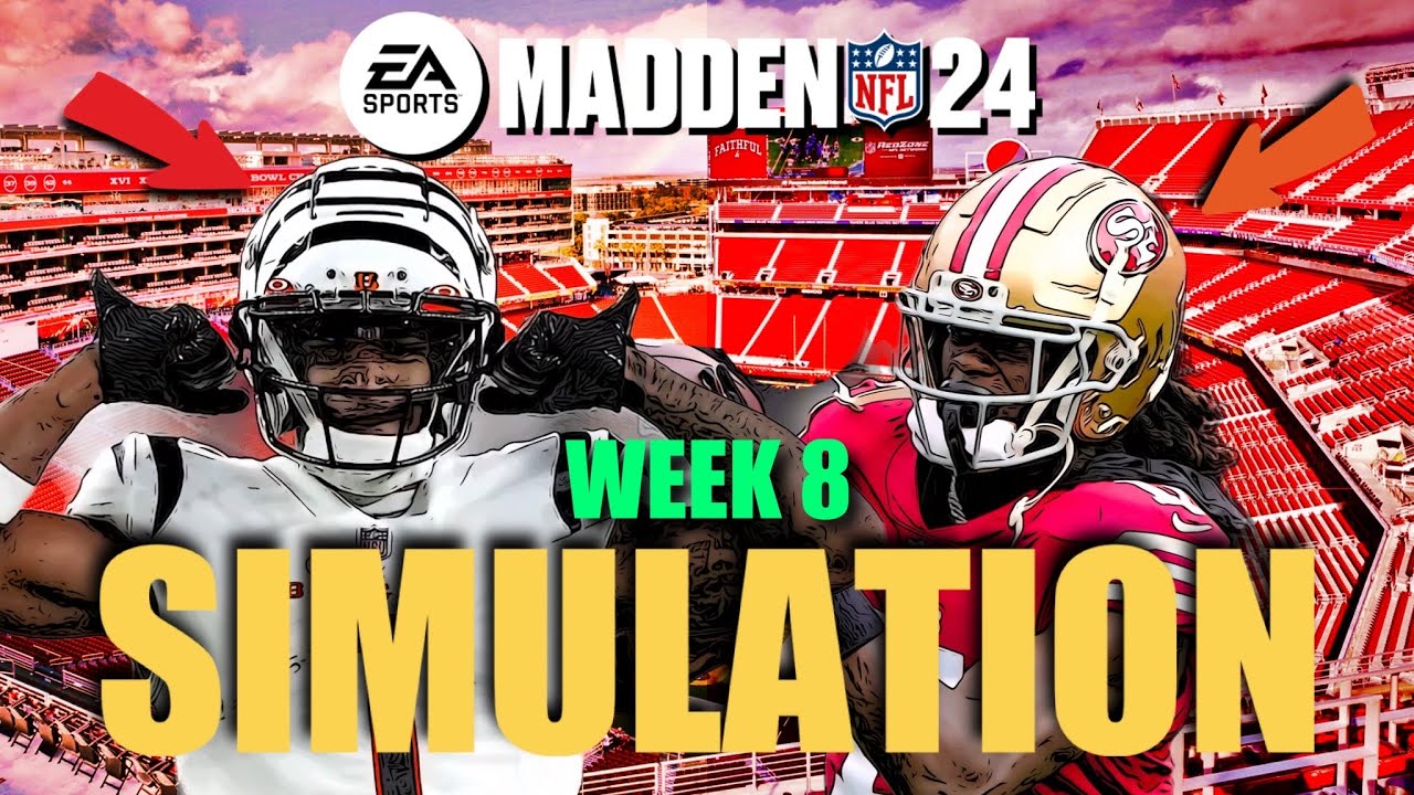 Madden 24: 49ers vs. Bengals In An Epic Week 8 Season Sim!