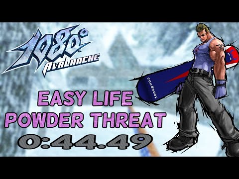 Steam Community :: Video :: 1080 Avalanche Speedrun | Powder Threat - 0:44.49