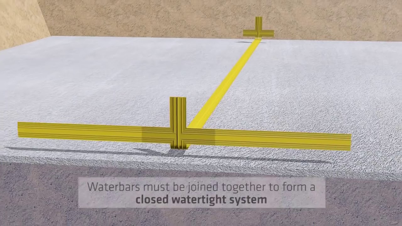 Waterstops for joint sealing : Sika Waterbar