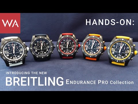 World Premiere! BREITLING Endurance Pro. Vibrant & powerful!