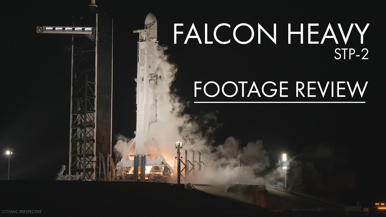 Seeing Falcon Heavy Boosters Land at Night Is Like Watching Aliens ...