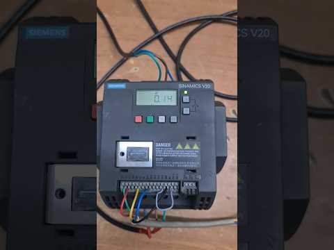 SIEMENS SINAMICS V20 4KW/5HP 3PHASE