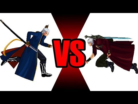 New WinMugen Coruscation - Vergil (1P) vs Dante (1P)