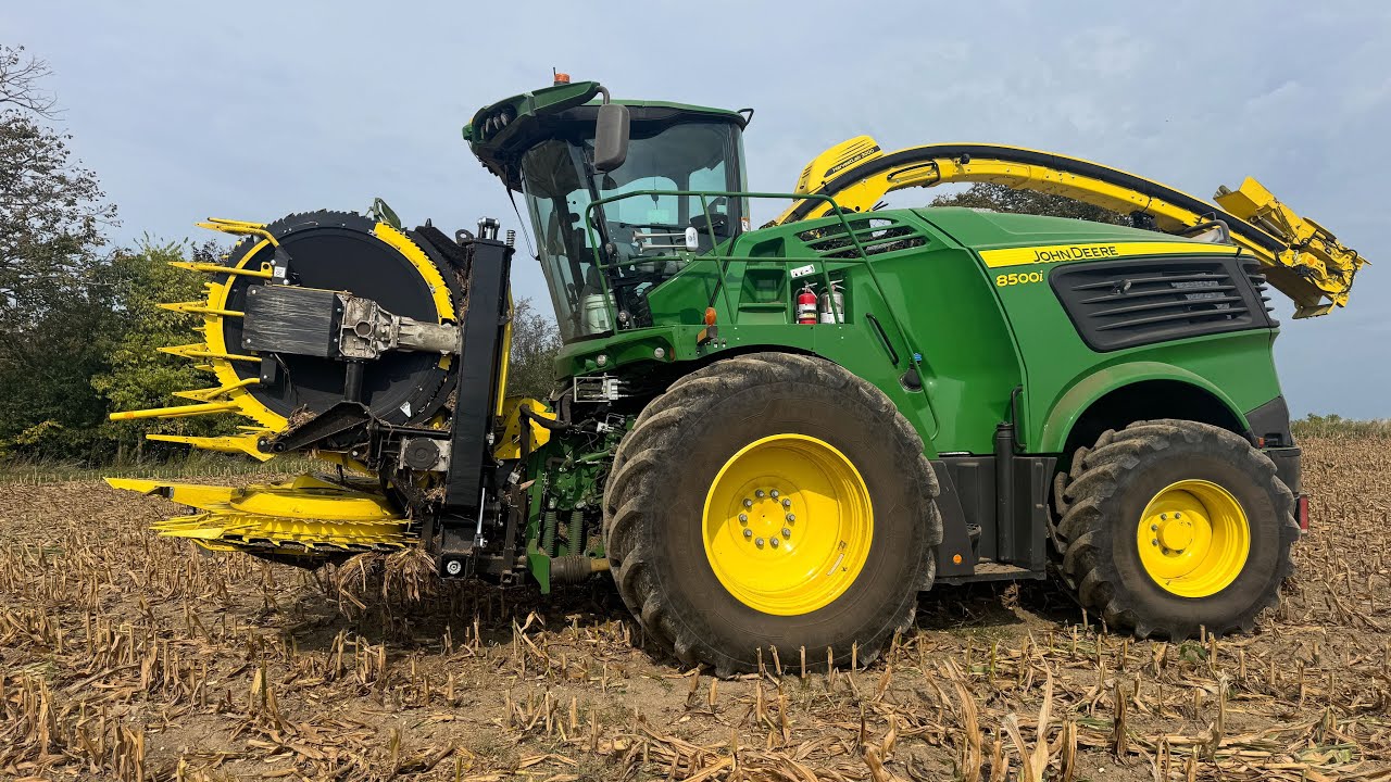 Day 1 Chopping Corn with the  New Chopper