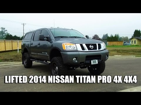 LIFTED 2014 NISSAN TITAN PRO 4X 4X4