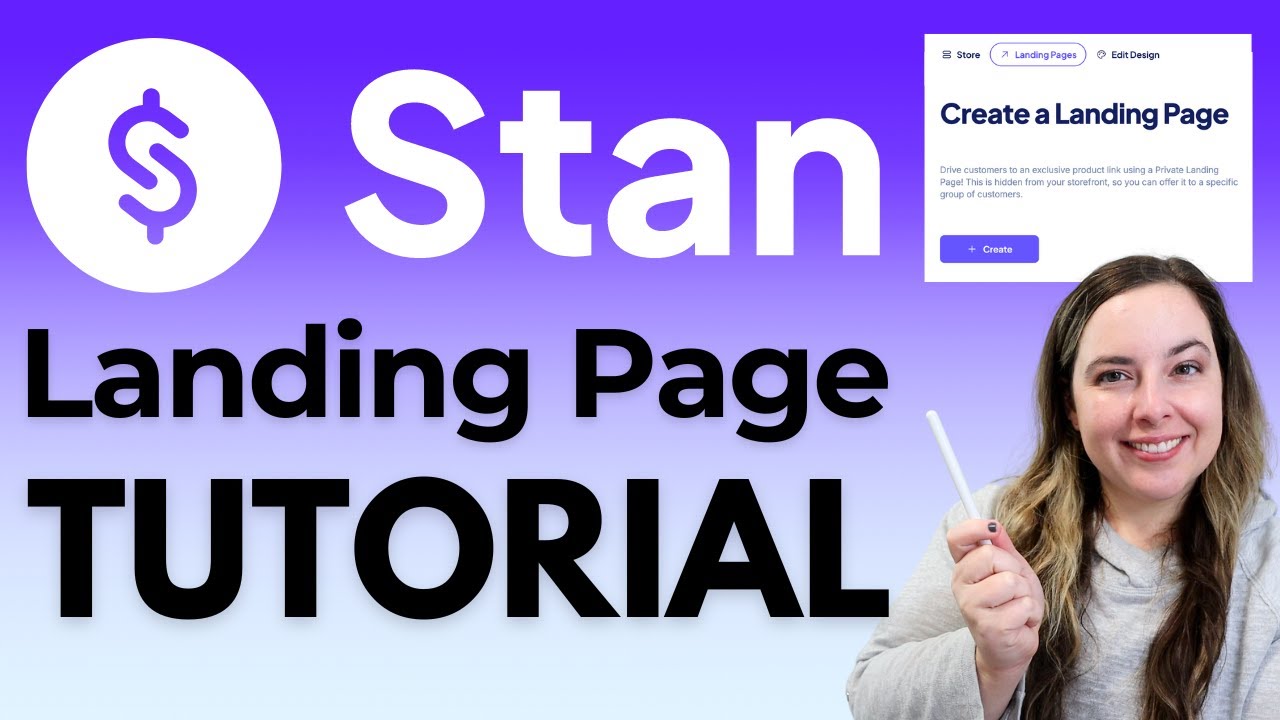 How To Create A Landing Page In Stan Store (STEP BY STEP)