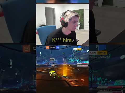 XQC With an ALL-TIME Rocket League Goal!πβ½οΈ #shorts