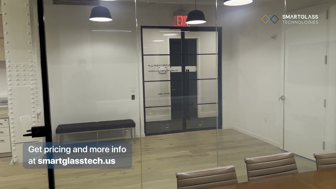 Smart Glass for Conference Rooms: Modern Design Meets Functionality