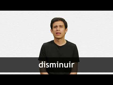 Traducción en inglés de “DISMINUIR” | Collins Diccionario español-inglés
