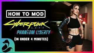 HOW TO MOD Cyberpunk 2077 In Under 4 MINUTES at Cyberpunk 2077 Nexus ...