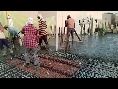 Slabbing for the new house here in Saudi Arabia