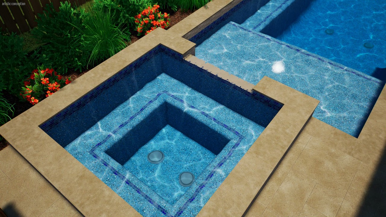 Carroll Pool Design by Backyard Amenities