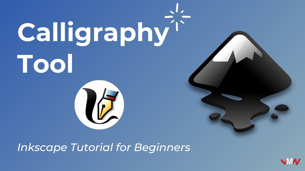 Calligraphy Tool | Inkscape Tutorial for Beginners