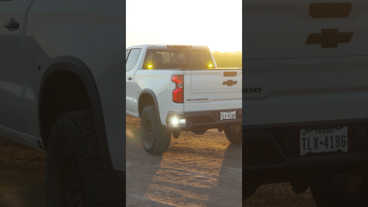 #chaselights #strobe #strobelight #offroad #offroadlights #chevy #silverado #diy #install #fyp #fun