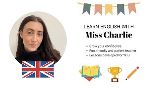 Charlie 😃 FUN & CONFIDENCE ⭐️ Kids & Adult classes 📚 Conversation ...