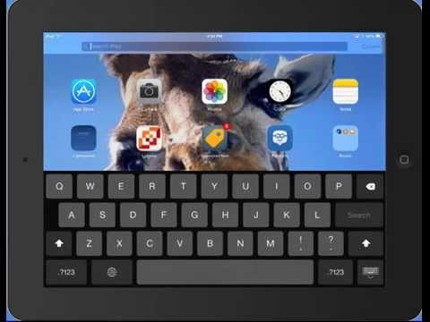 Using Spotlight Search On Your iPad