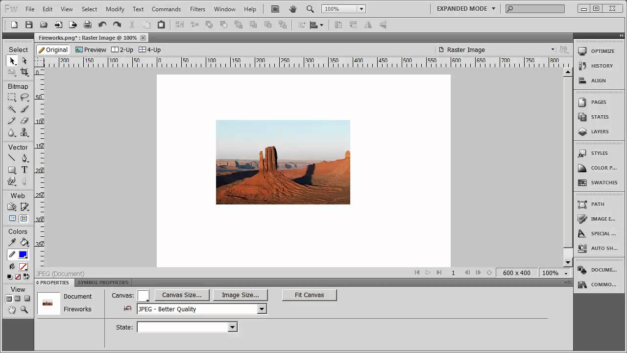 Introduction to Adobe Fireworks CS5 - Part 1
