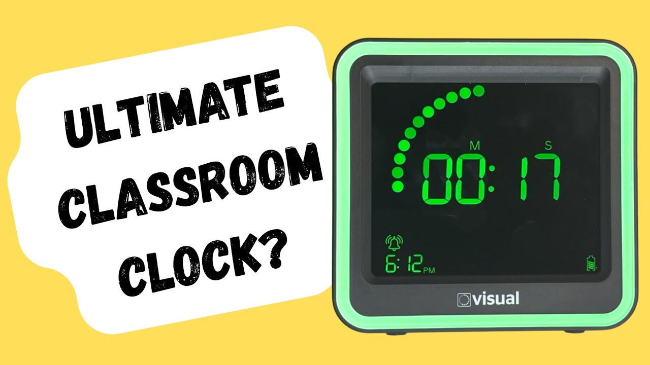 Is The Visual Timer Color Countdowns The Ultimate Classroom Clock? | Review & Walkthrough