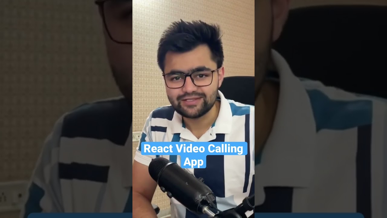 React Video Chat App - Full Video On Channel #nodejs #coding #webrtc