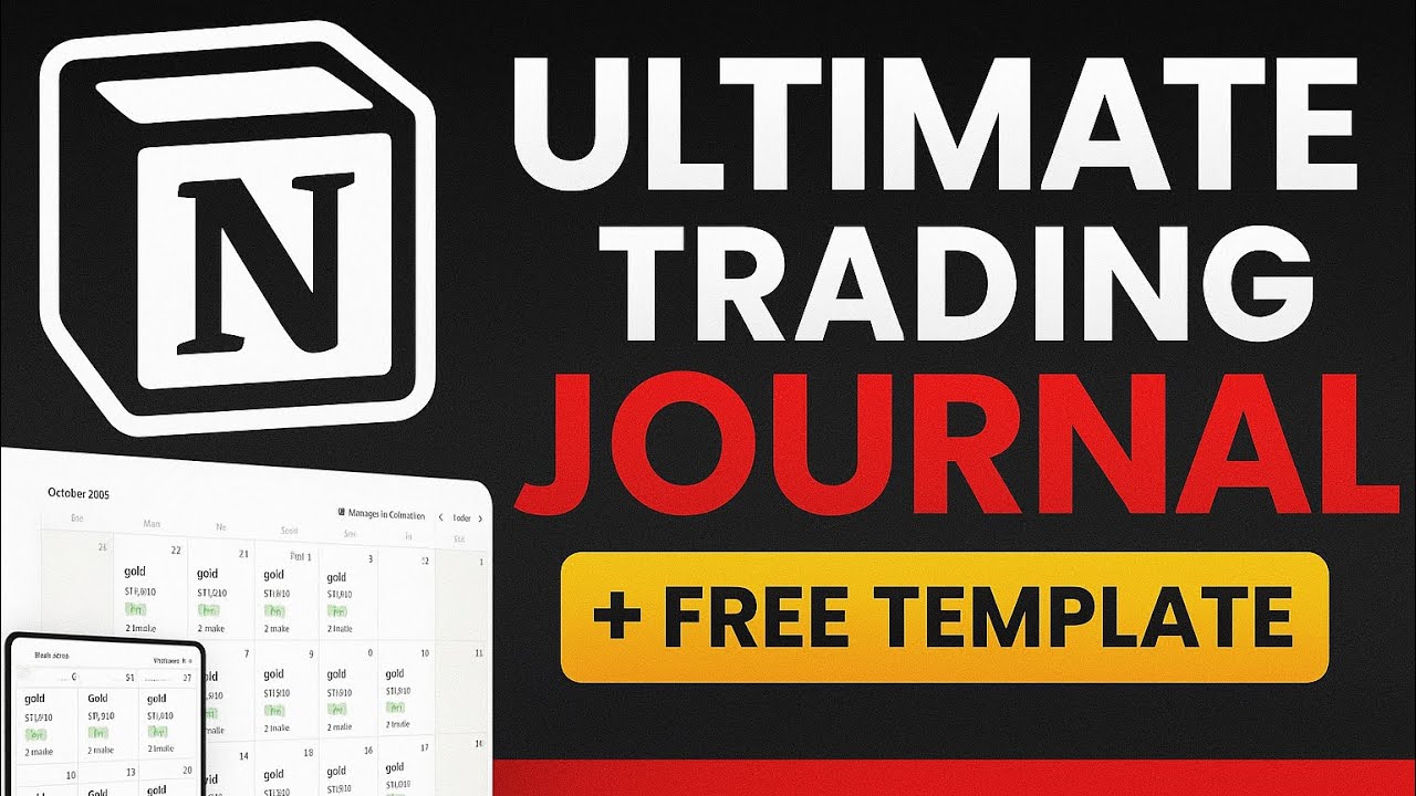 Build Your Own Notion Trading Journal | Complete Step-by-Step Guide + Free Template
