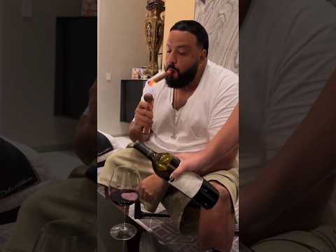 DJ Khaled - Wants drink with smoke cigar ???? #djkhaled #drink #smoke #shorts