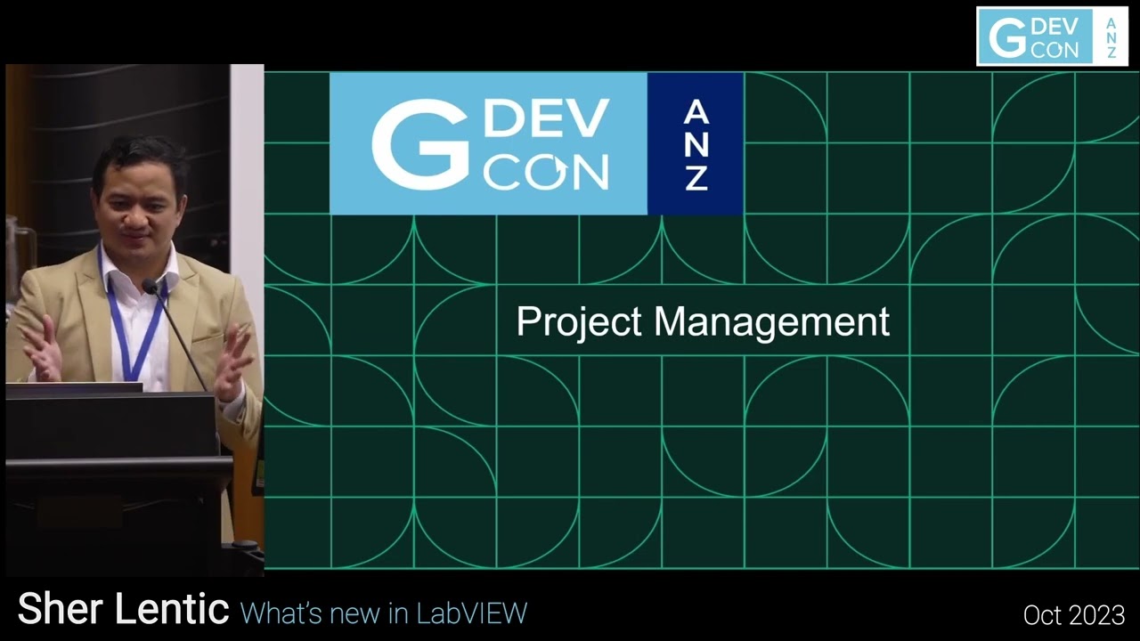 GDevCon ANZ #1 - What's new in LabVIEW - Sher Lentic