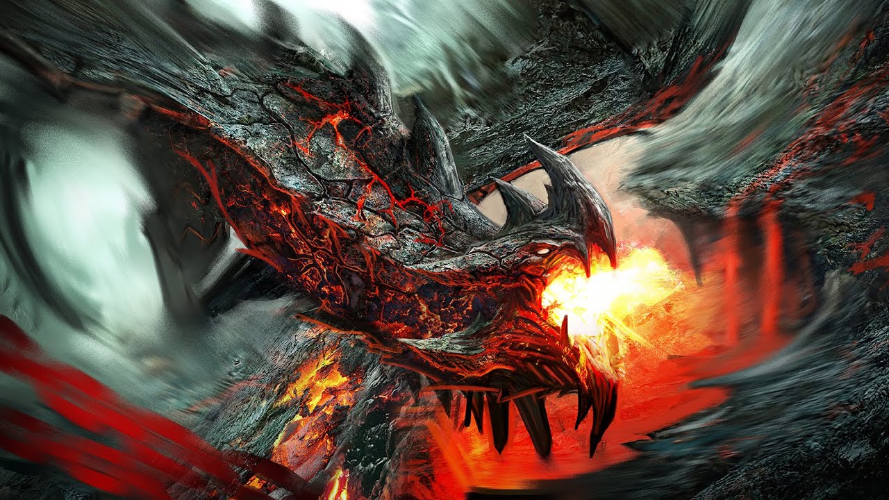 Art Artwork Game Graphics Dragon Fire Fantasy | 4K Wallpapers (Free Download Link)