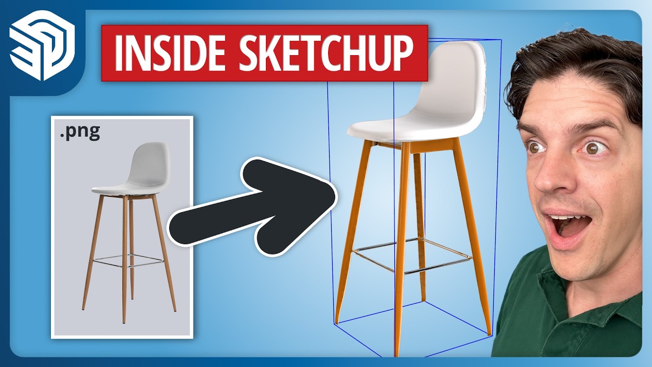 SketchUp AI Hack to Generate 3D Models From Any Image