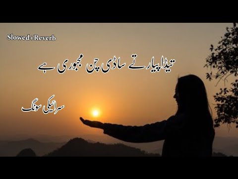 Tada Pyaar ty Sade Chen mjbore hy|chena| new 2025 saraiki Song (slowed+reverb)