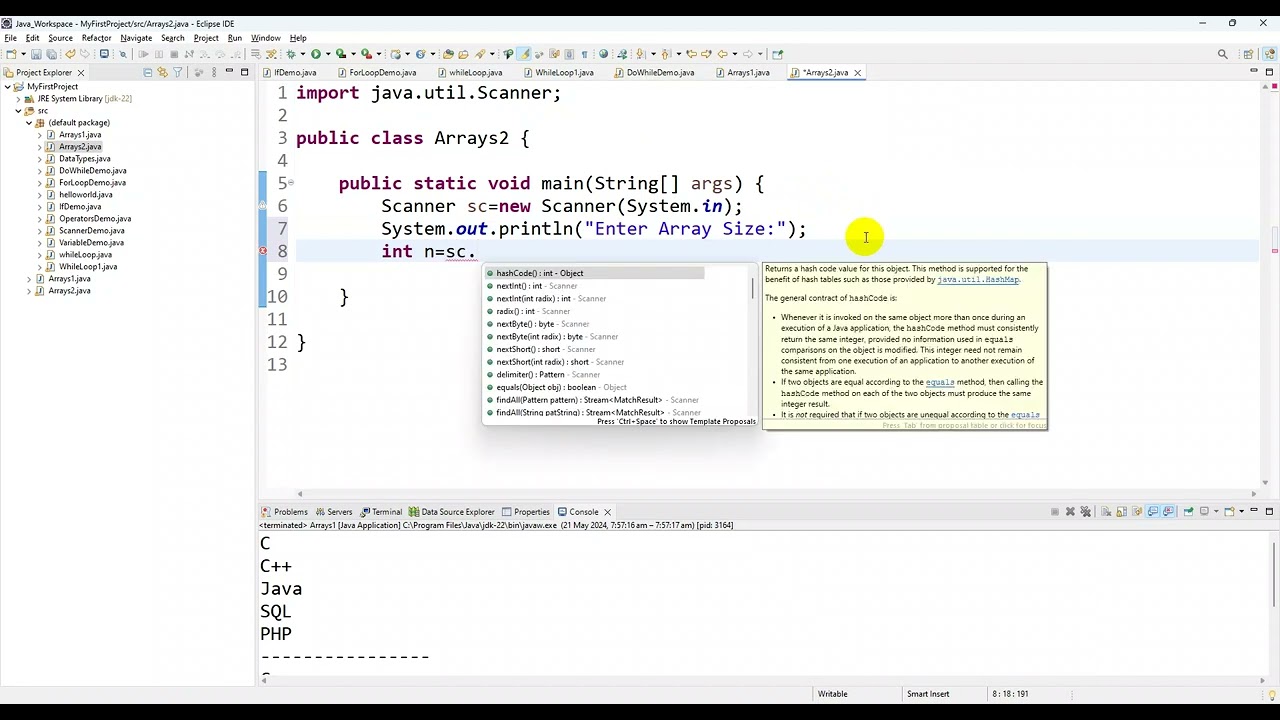 Arrays in Java | Core Java