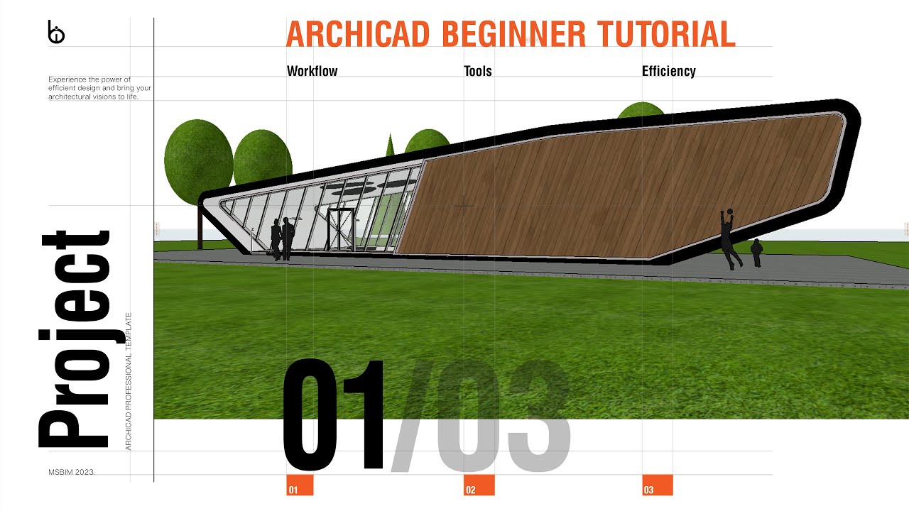 ArchiCAD 26 Project -Start to Finish  | Complex Forest Retreat House