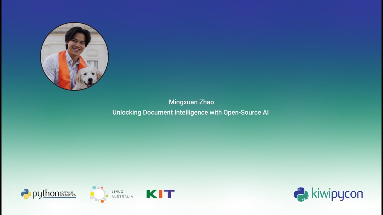 Unlocking Document Intelligence with Open-Source AI by Mingxuan Zhao