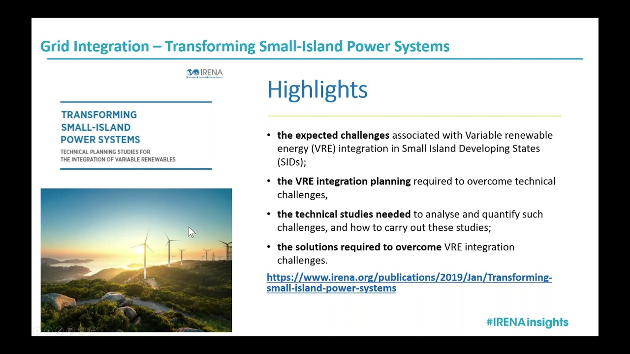 Webinar: Grid Stability with High Share of Renewables - Transforming Small Island Power Systems